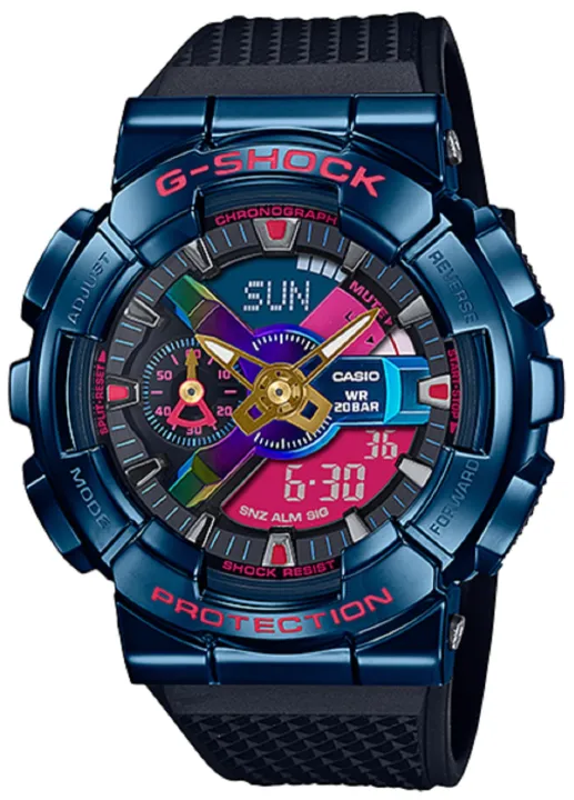 Casio G-shock Bearbrick Shanghai Night Series Digital Analog Watch GM ...