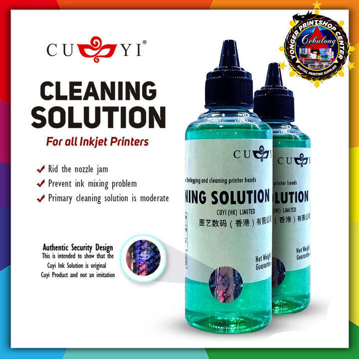 CUYI CLEANING SOLUTION 100ML 1 BOTTLE + 1 PC SYRINGE-CEBULONG YONGER | Lazada PH