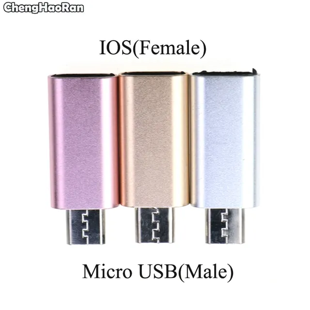 Chenghaoran 3pcs For Lightning Type-c Adapter To Usb/usb Iphone 7 C ...