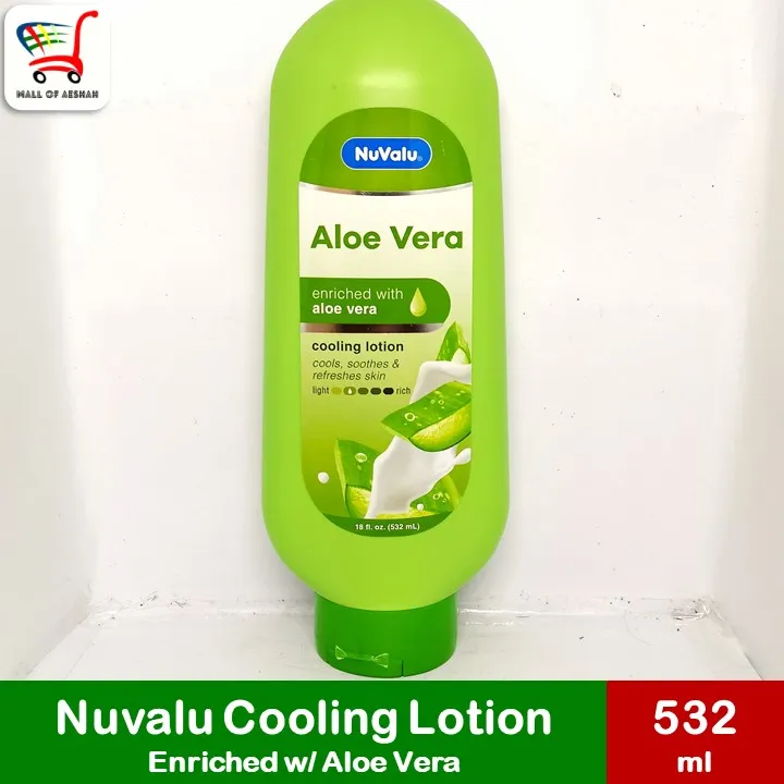 [Authentic] Nuvalu Cooling Lotion – Aloe Vera / Cools, Soothes ...