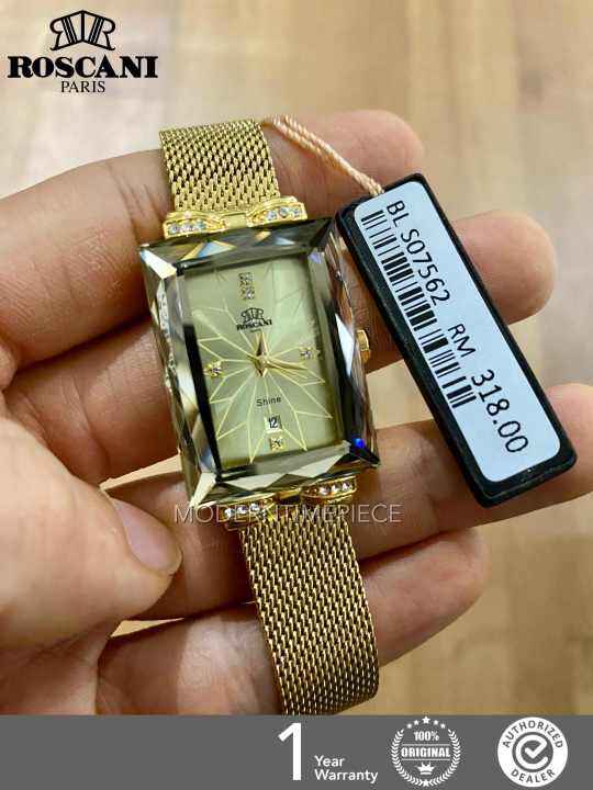 ROSCANI Paris Ladies Fashion Collection S07 Series Stainless Steel Mesh ...