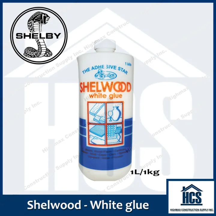 Shelby Shelwood White Glue 1 Liter / 1kg The Adhesive Star | Lazada PH