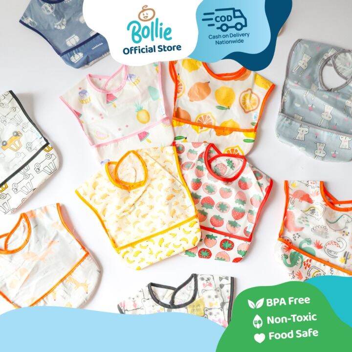 Bollie Baby Beeboo Budget Lightweight Waterproof Feeding Bib | Lazada PH