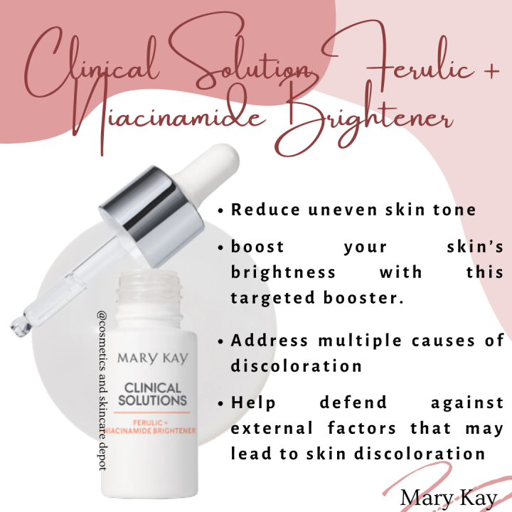 Mary Kay Clinical Solution Ferulic + Niacinamide Brightener | Lazada PH