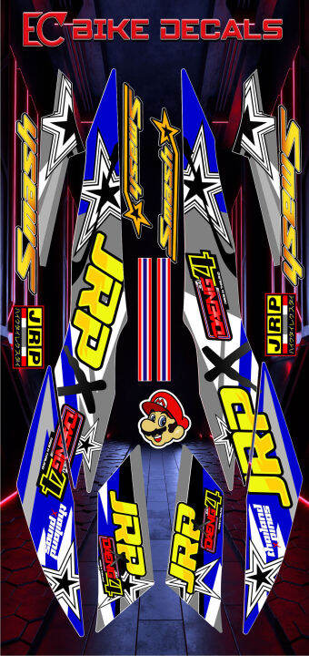 SUZUKI SMASH 115 JRP Motorcycle Decals | Lazada PH