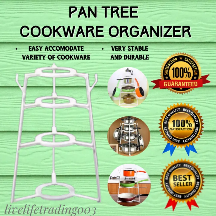 Best Seller PAN TREE POT AND PAN ORGANIZER| Heavy Duty PAN TREE ...