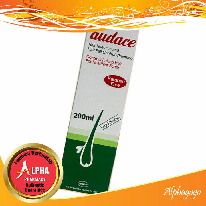 Audace Hair Reactive And Hair Fall Control Shampoo (200ml) | Lazada