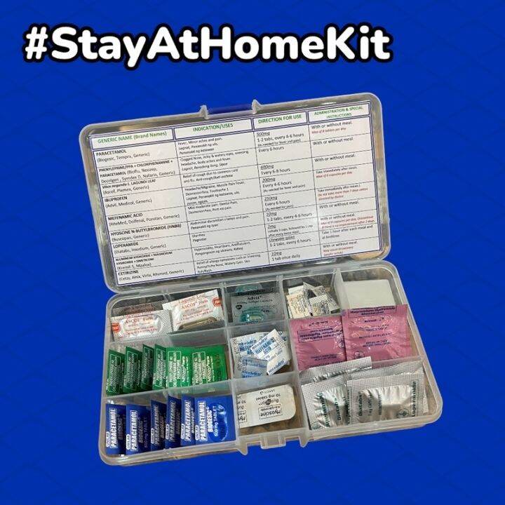 DAU Medicine Kit - StayAtHome Kit FirstAid Medicinekit Pharmacy First ...