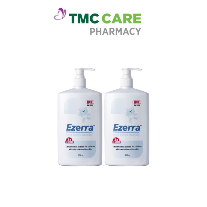 Ezerra Extra Gentle Cleanser 500ml [Exp:8/2024] x2 | Lazada