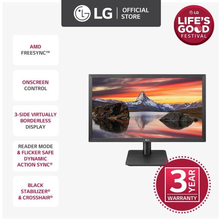 Fast delivery LG 22'' Monitor 22MP410-B 22 FHD Borderless FreeSync ...