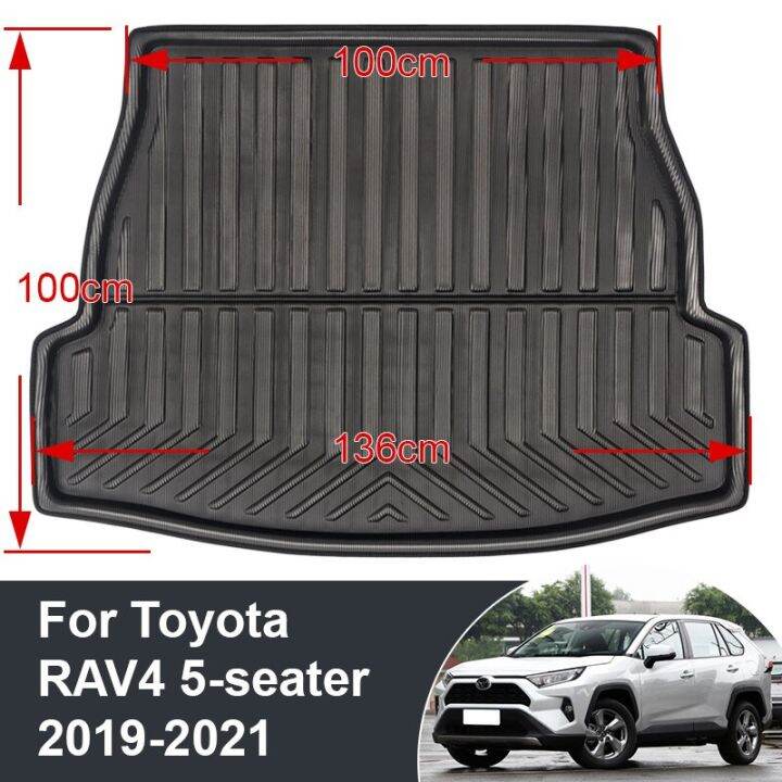 Car Boot Liner Cargo Tray For Toyota RAV4 2019 2020 2021 2022 XA50 Rear ...