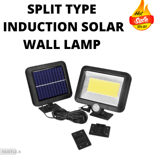 NEW! Solar Human Body Induction Lamp Split Type Induction Wall Lamp ...