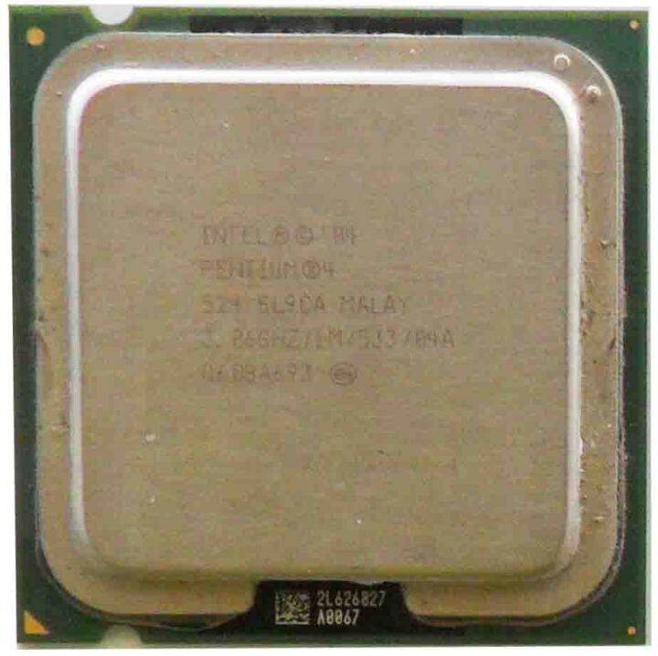 CPU Intel Pentium 4 3.06GHZ/1M/533 ( Socket PLGA775 ) | Lazada.co.th
