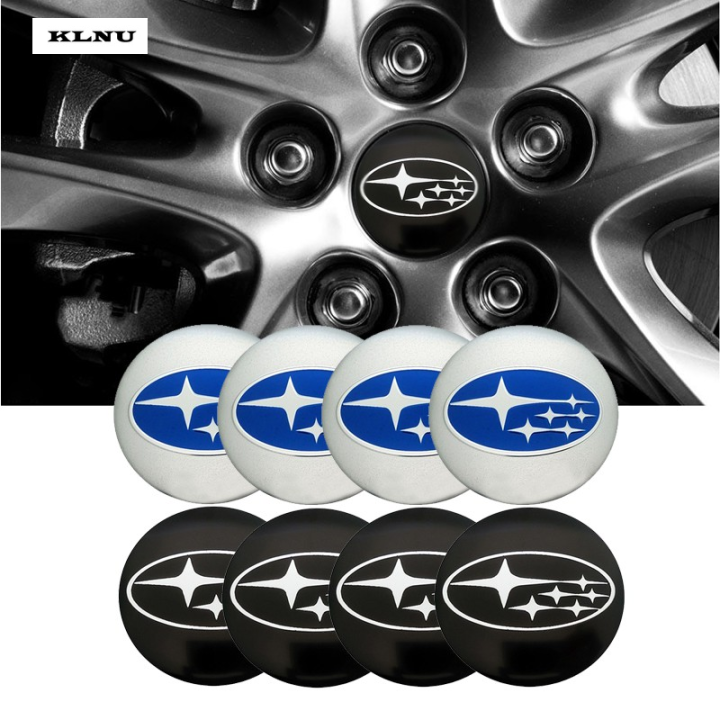 KLNU 4 X 56mm SUBARU Logo Wheel Hub Center Caps Sticker Emblem | Lazada PH