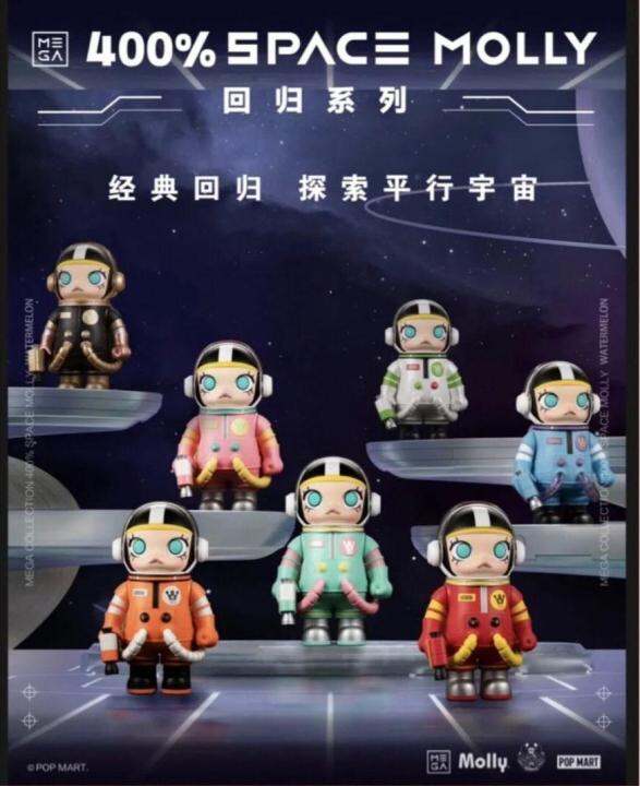 Molly SPACE 400% Blind Box Bubble M The MEGA Collection Series 5 + 1 ...