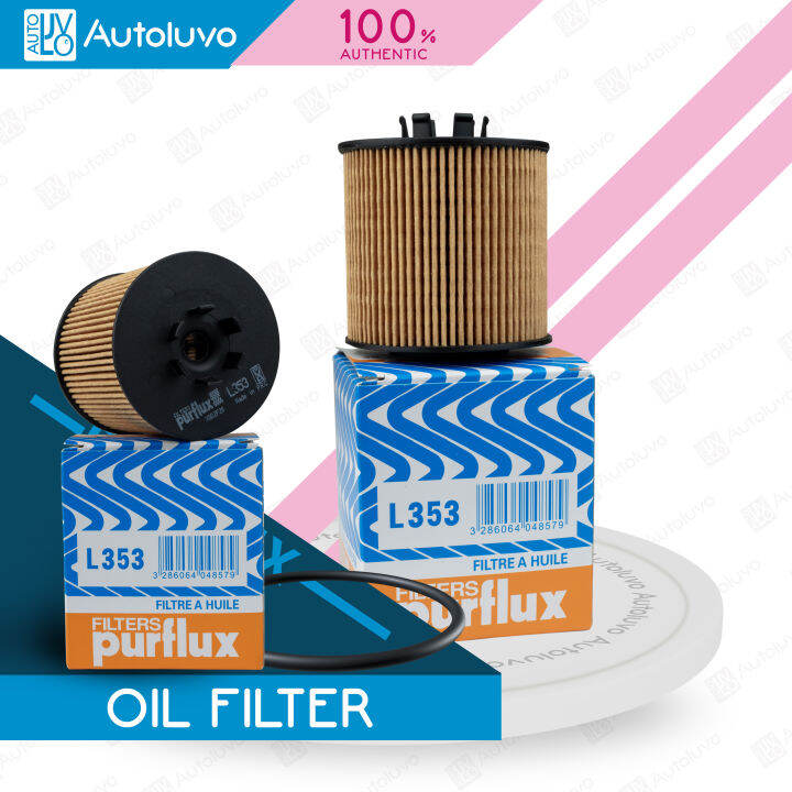 Purflux Oil Filter for Audi A3/SEAT/Skoda/VW Golf/Jetta/Passat/Touran ...