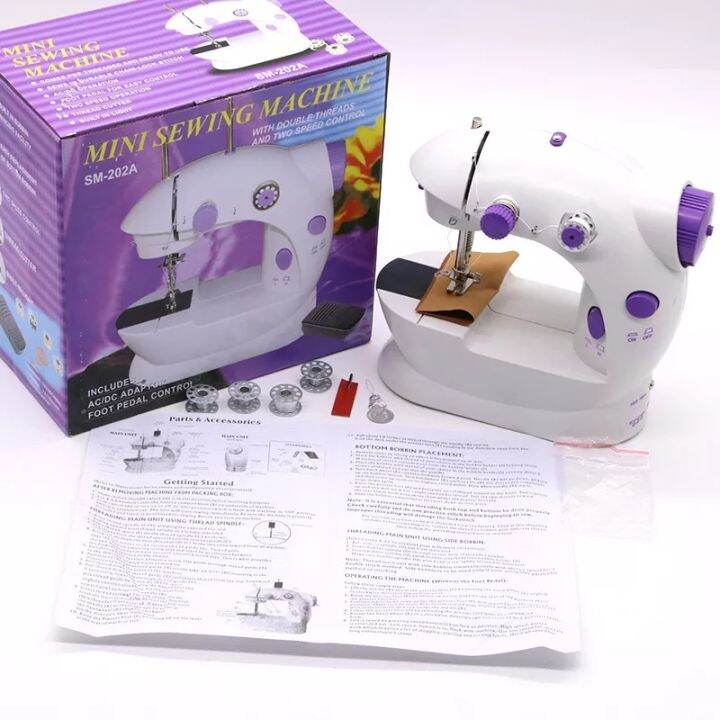 LYX 2-Speed mini electric sewing machine kit home | Lazada PH