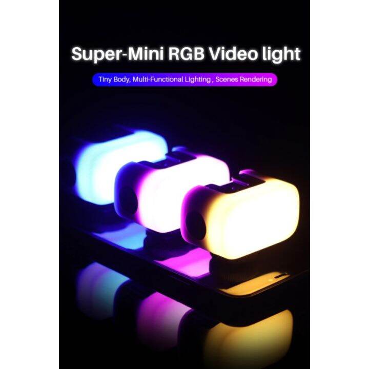 Best Seller++ Ulanzi VL15 RGB Mini LED Video Light ไฟฉายเล็กติดกล้อง ...