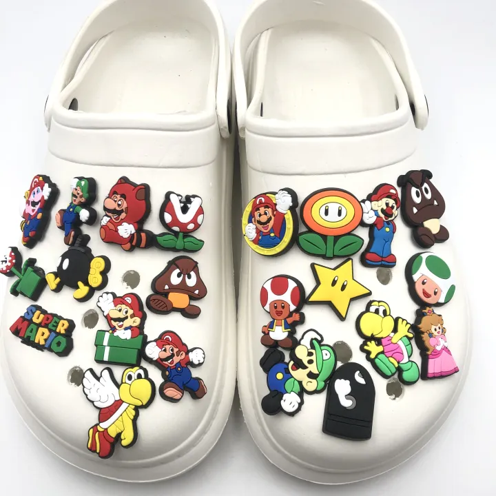 Super Mario design Jibbitz Crocs Pins for shoes bags | Lazada PH