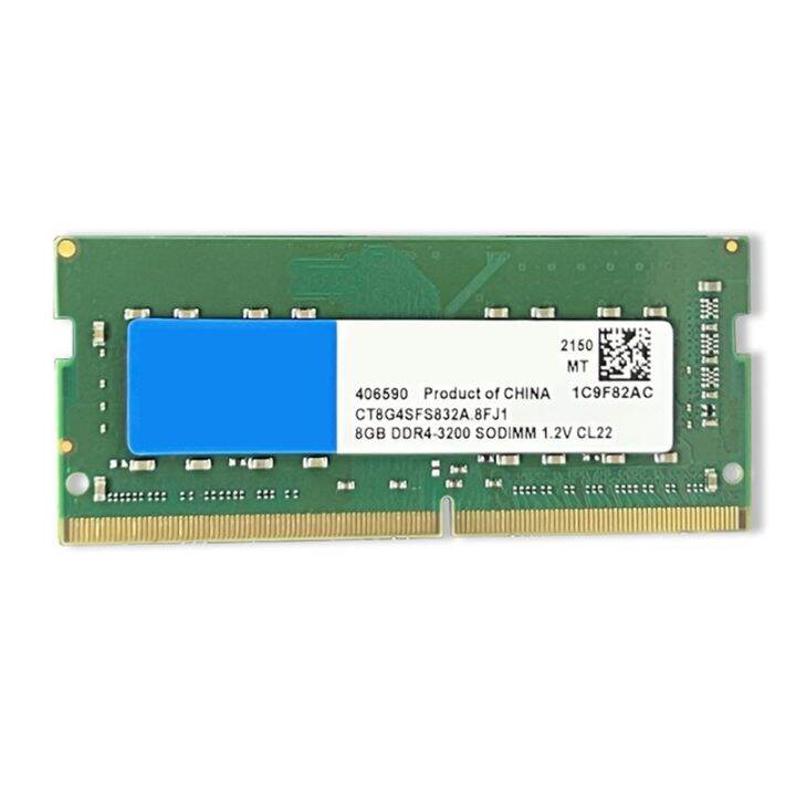 DDR4 8GB 3200MHz RAM Laptop Memory 260 Pin SODIMM RAM Memory PC4-25600 ...