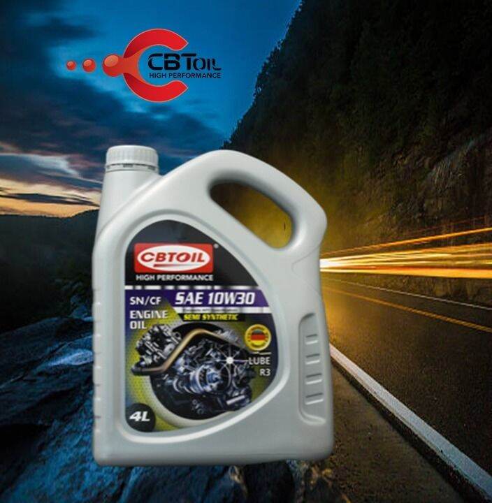 CBT OIL SAE 10W30 SN/CF SEMI SYNTHETIC | Lazada