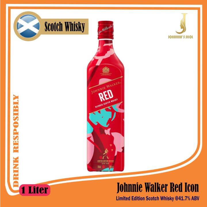 Johnnie Walker Red Label Icons Edition 200 Years 1Liter | Lazada PH