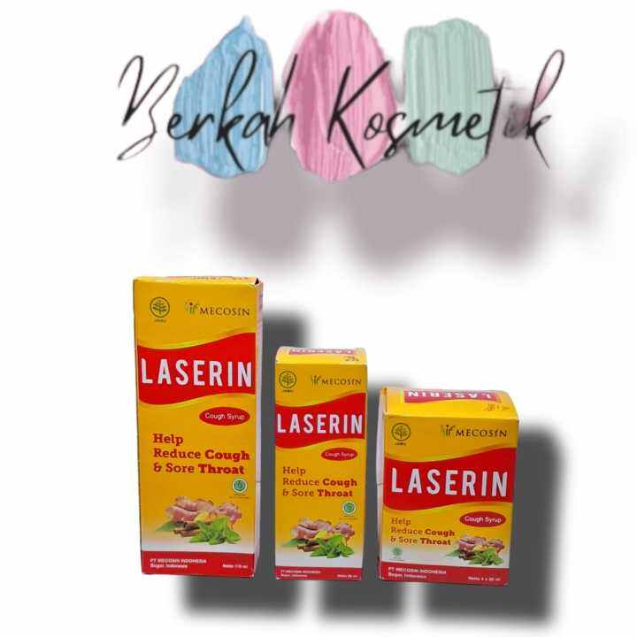 Laserin Membantu Meredakan Batuk dan Melegakan Tenggorokan 110ml/60ml/4 ...