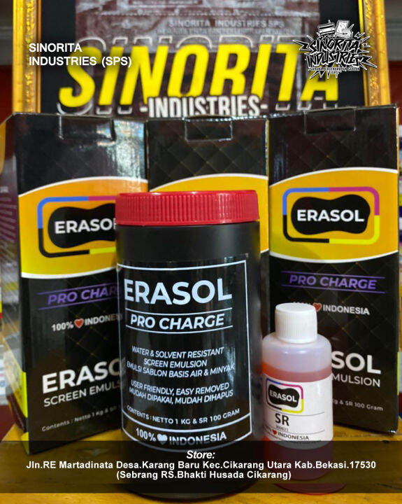 ERASOL SCREEN EMULSION OBAT AFDRUK ERASOL UNIMATE 1KG | Lazada Indonesia