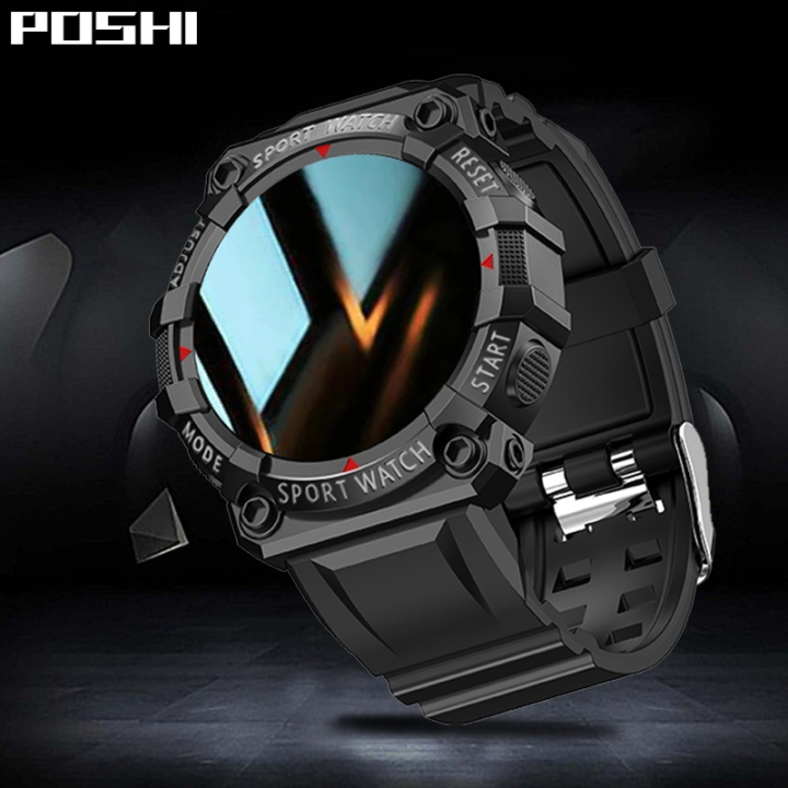 Jam Tangan Digital อัจฉริยะ POSHI สำหรับผู้ชายใหม่เอี่ยมดั้งเดิมนาฬิกา ...