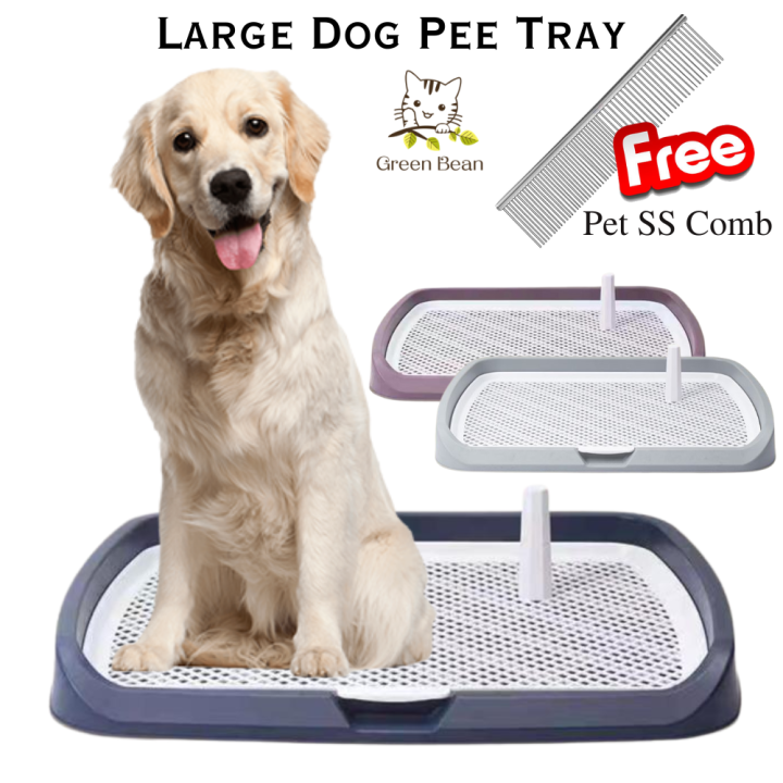 [SG SELLER] Extra Large Pee Tray Heightened Splash Proof Dog Toilet ...