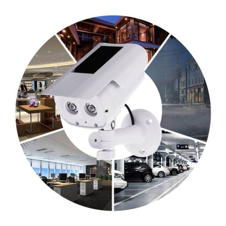 Kamera CCTV Palsu Dengan Sensor Deteksi Gerakan Tenaga Surya | Lazada ...