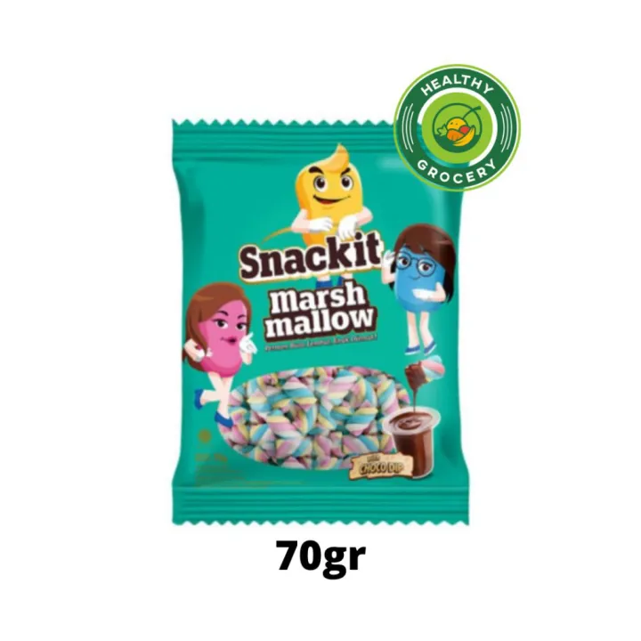 Snackit Marshmallow Twist With Choco Dip 70gr | Lazada Indonesia