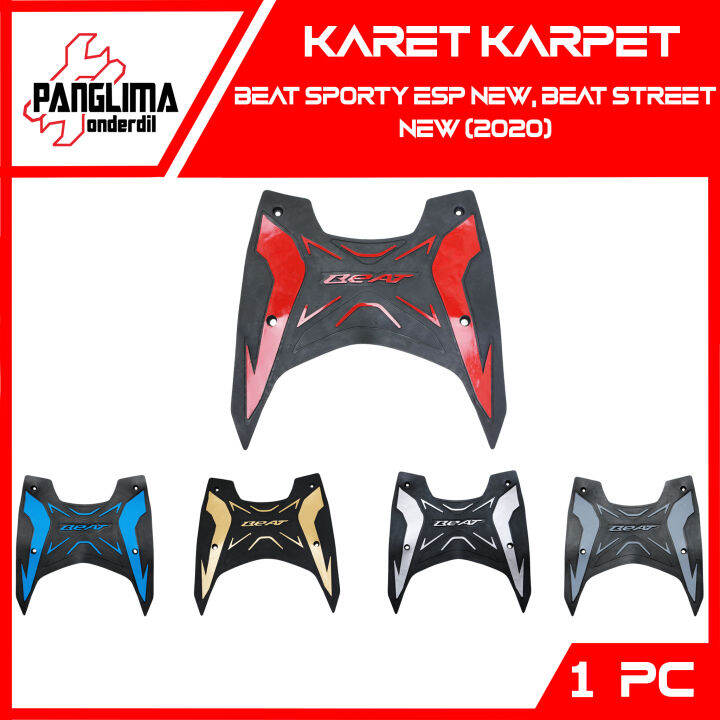 Karet Karpet Beat FI LED Sporty-Street K1A eSP New 2020 Warna Merah ...