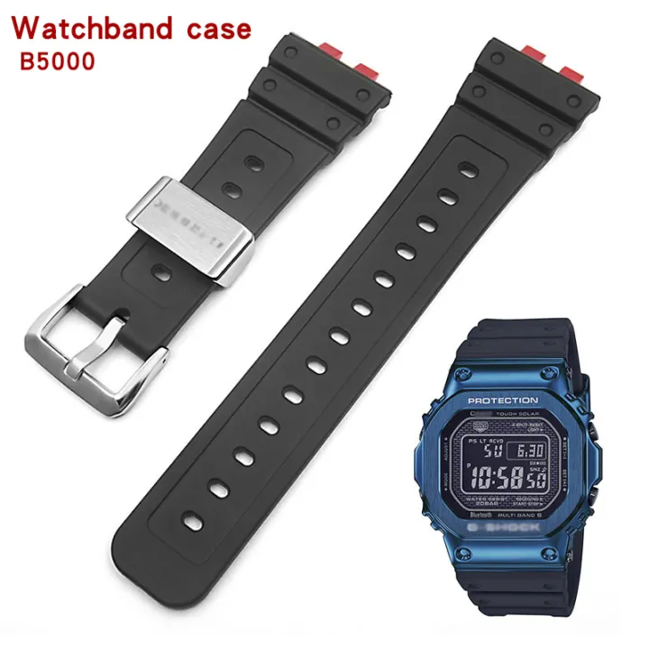 For Casio G Shock GMW-B5000 Resin Rubber Watch Strap Modified Band ...