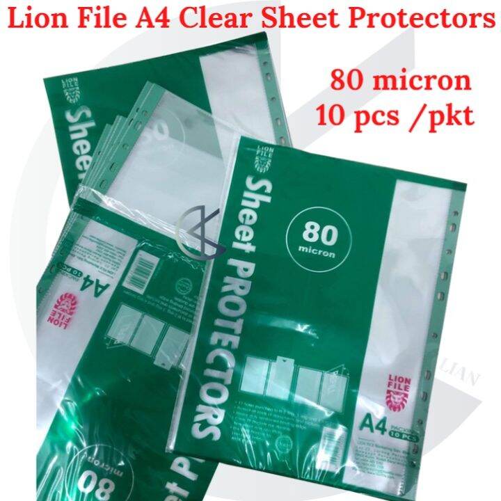 SHEET PROTECTOR FILE 11HOLES | Lazada