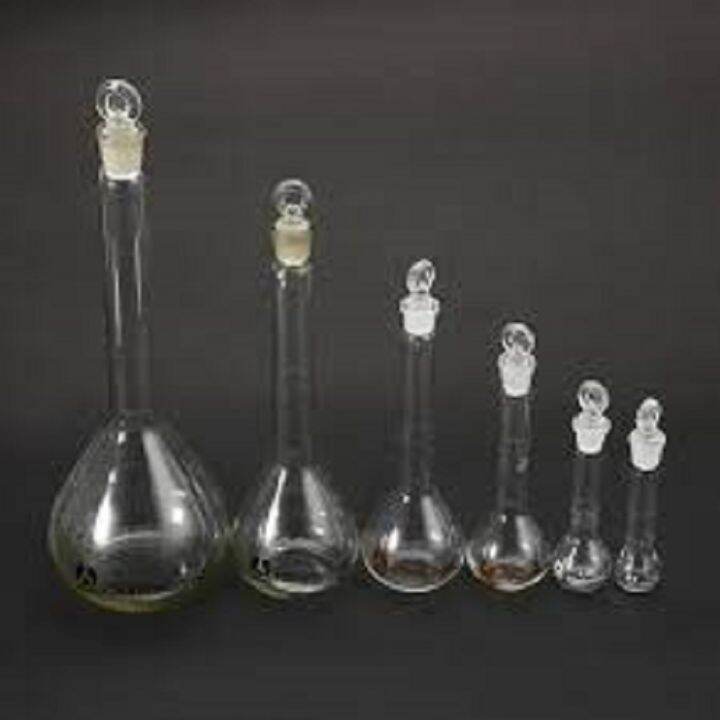 25ML VOLUMETRIC FLASK WITH GLASS STOPPER (CLEAR) | Lazada PH