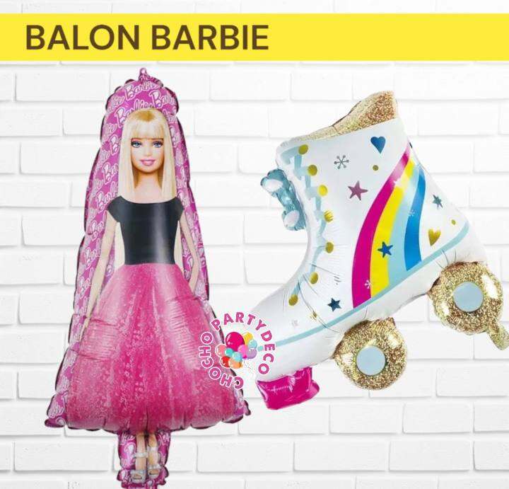 Balon BARBIE / Balon Foil Barbie Ken Sepatu Roda | Lazada Indonesia