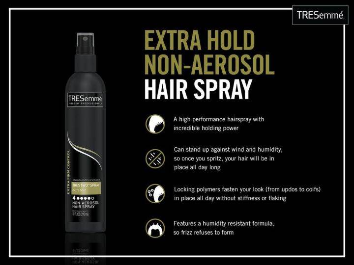 Tresemme Non-Aerosol Hair Spray (extra hold) 295ml | Lazada PH