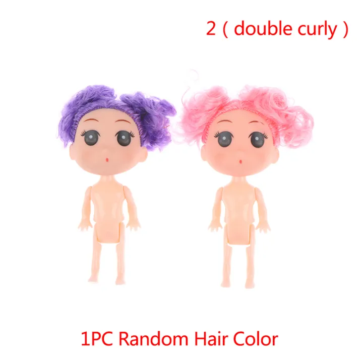 WXGR 12CM Ddung Dolls Toy Girl Bun Hair Christmas Wedding Gift Classic ...