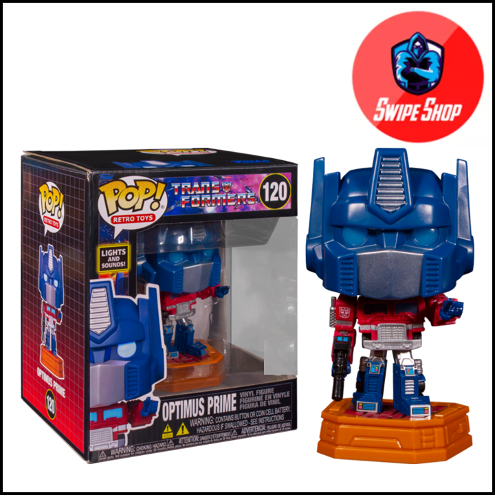 Funko Pop Optimus Prime Transformers Lights and Sounds 6 Inch Exclusive | Lazada PH