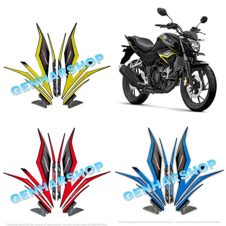 STIKER STRIPING LIS BODY MOTOR HONDA CB150R 2018 STRIPING CB 150R 2018 ...