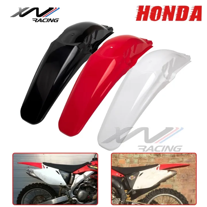 ۞ XW RACING XR200 DT125 Rear Mudguard Rear Fender Mud Guard for Honda ...