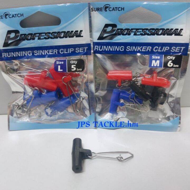 Surecatch Running sinker clip set M/L | Lazada