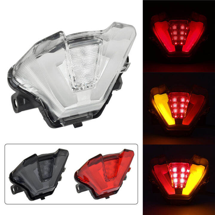 Motorbike For Yamaha MT-07 MT07 2021 2022 E-Mark Rear Tail Light Brake ...