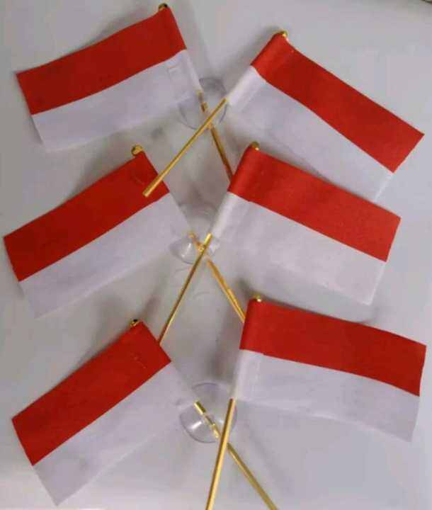 bendera tempel kaca merah putih | Lazada Indonesia