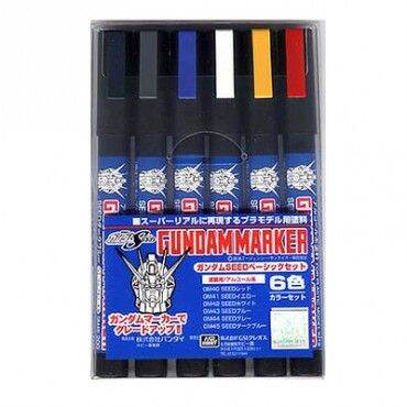 TAMIYA Gundam Marker GMS109 (Seed Colors, Sold Per Piece, Paint Pen ...