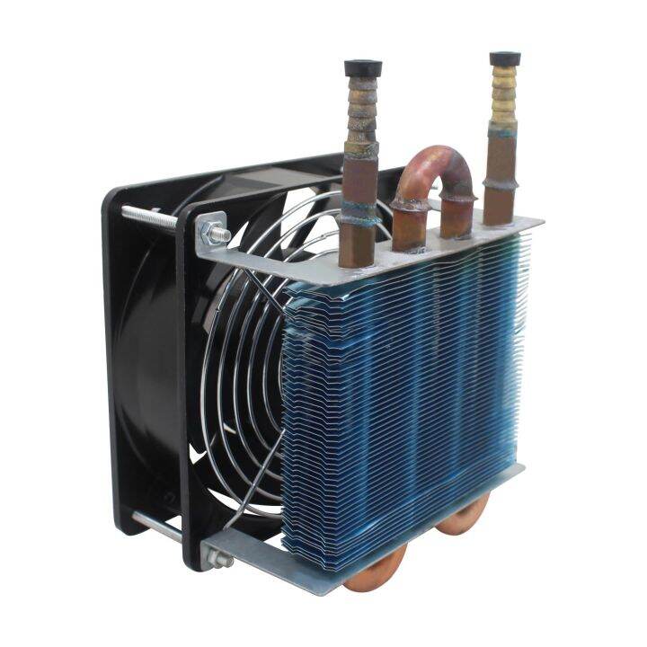 air-cooled copper tube condenser for refrigerator freezer chiller water ...
