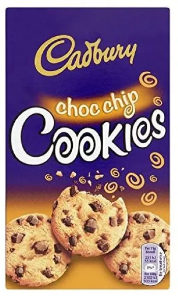 Cadbury Chocolate Chip Cookies 150g | Lazada