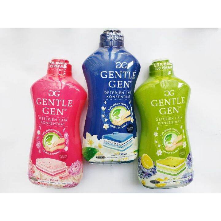 GENTLE GEN DETERJEN CAIR BOTOL 700ml DETERGEN TUMBUHAN | Lazada Indonesia