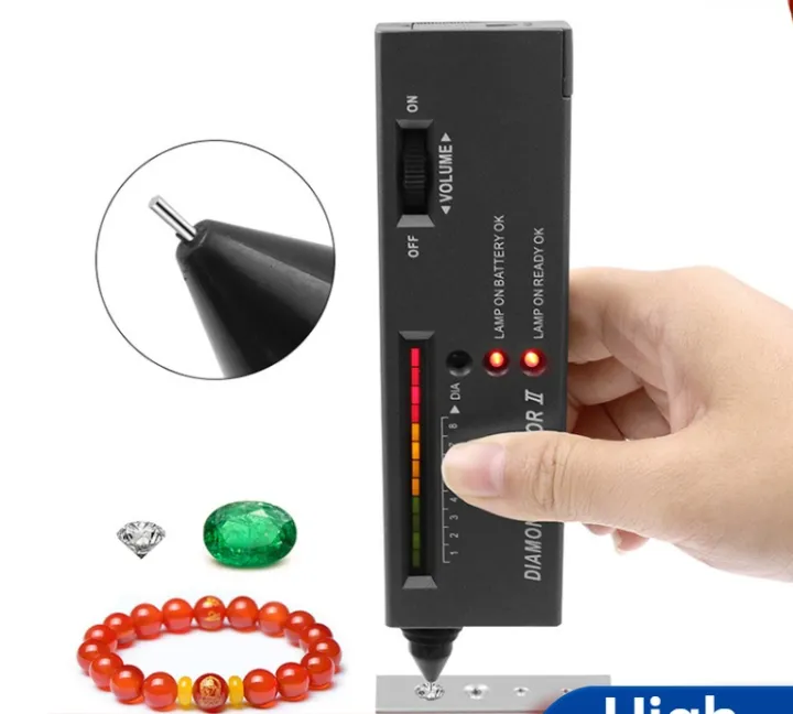 Professional High Accuracy LED Diamond Tester Jewelry Gem Selector Test ...